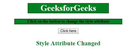 如何使用 Javascript 动态更改元素的样式属性？ 码农参考