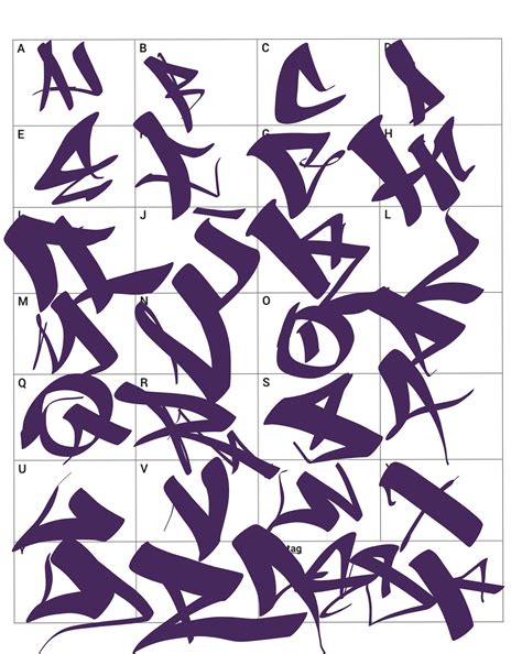 Bombing Science Alphabet Bombing Sci Graffiti Alphabet Sheet Zzgh