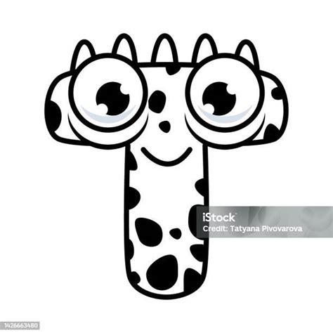 몬스터 알파벳 색칠 공부 책 얼굴이 있는 라틴어 문자 재미 있고 슬픈 괴물을 가진 아이들을위한 영어 알파벳 색칠 공부 페이지 재미있는 알파벳 만화 캐릭터 벡터 글꼴 벡터