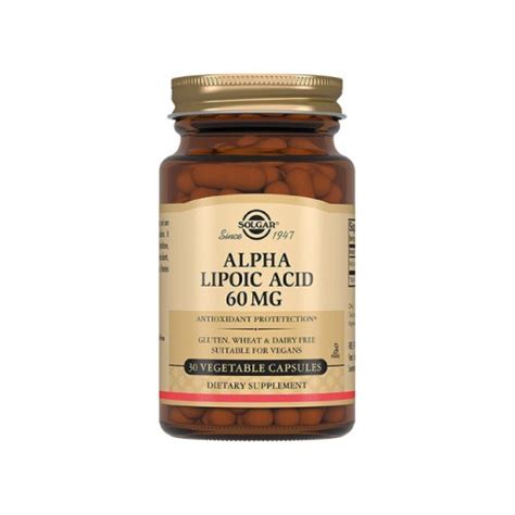 Альфа-липоевая кислота 60 мг №30 капсулы - купить в Ташкенте онлайн по ...