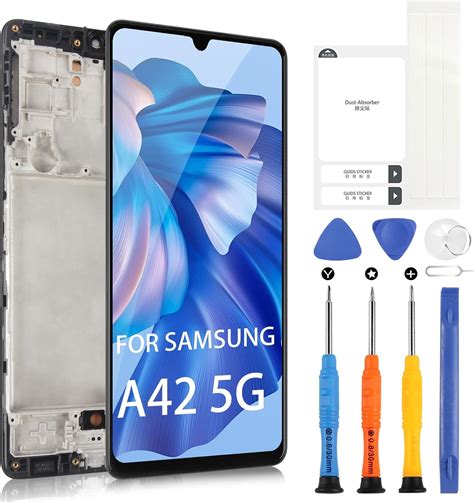 For Samsung Galaxy A42 5g Screen Replacement Kit Lcd Display A42 5g With Frame Touch Digitizer