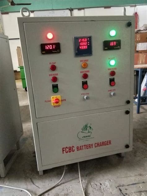 Float Cum Boost Battery Charger Input Voltage 230v Output Voltage 424v 48v 110v 220v At