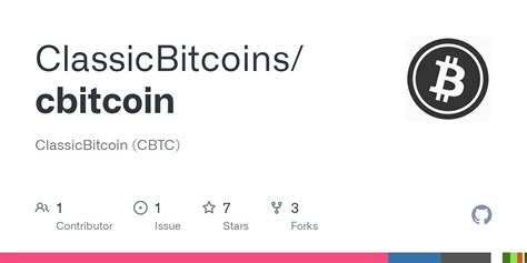 Github Classicbitcoinscbitcoin Classicbitcoin Cbtc