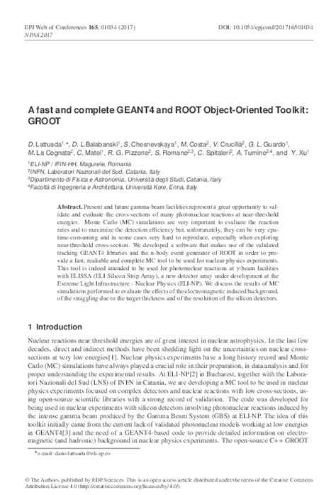 A Fast And Complete Geant4 And Root Object Oriented Toolkit Groot