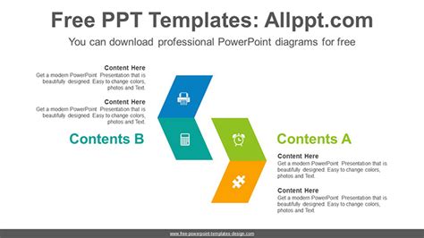 Parallelogram Collation Powerpoint Diagram Template Slidesgo Templates