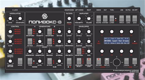 Elta Music Polyvox 8 Transforme Les Fous Polivoks Soviétiques En Un