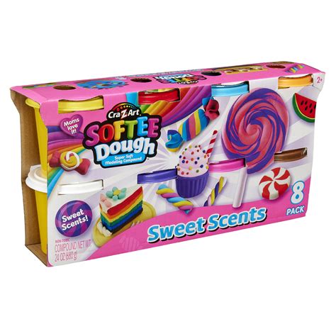 Softee Dough Sweet Scents Scented Dough 3 Oz 8 Count