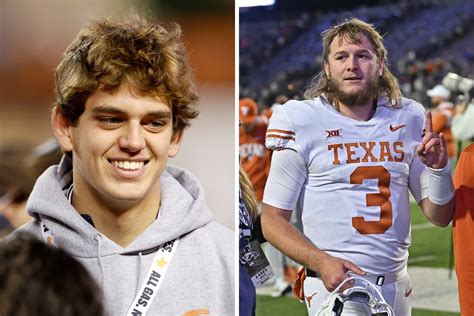 Texas Qb Battle Making Cases For Arch Manning Quinn Ewers