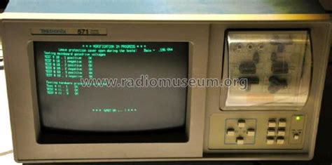 Curve Tracer 571 Equipment Tektronix Portland Or Build 1988