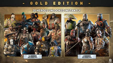 Buy For Honor Gold Edition On Pc And More Ubisoft Store