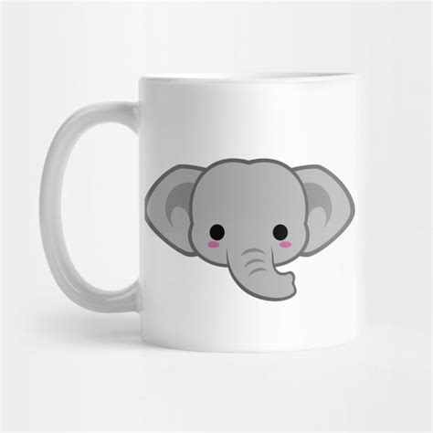 Cute Asian Elephant Mug In 2024 Asian Elephant Elephant Mugs Elephant