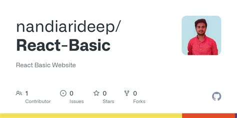 Github Nandiarideep React Basic React Basic Website
