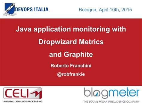 Java Application Monitoring With Dropwizard Metrics And Graphite PPT