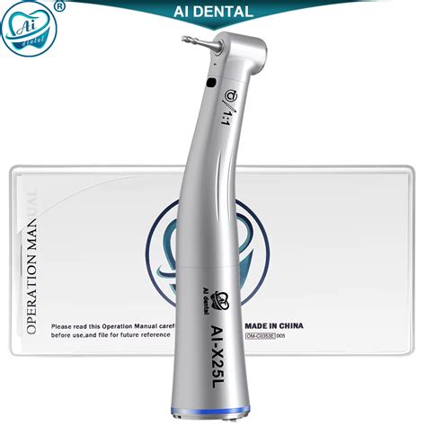 치과 콘트라 앵글 핸드 피스 11 광섬유 저속 Ai Max X25l 전기 마이크로 모터에 적합 Aliexpress