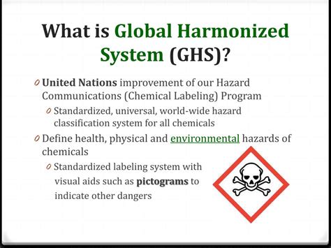 Ppt Global Harmonized System Ghs Powerpoint Presentation Free Download Id