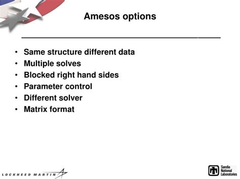 Ppt Amesos Interfaces To Sparse Direct Solvers Powerpoint Presentation Id3823526
