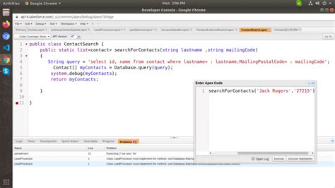 how to resolve system in queryexception unexpected token message in salesforce forcetalks