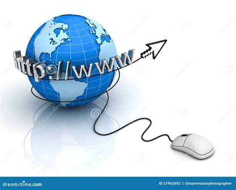 Internet World Wide Web Concept Stock Illustration Illustration Of Commerce Earth 21962692
