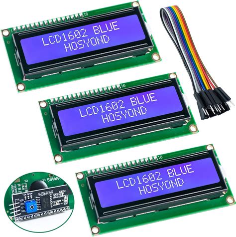 Hosyond Pcs I C Iic Lcd Display Module X Lcd Screen Module For Arduino Raspberry Pi
