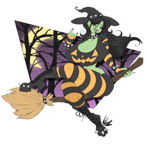 Rule 34 Big Breasts Black Lipstick Black Nails Breasts Choker Cute Dullvivid Fangs Goth