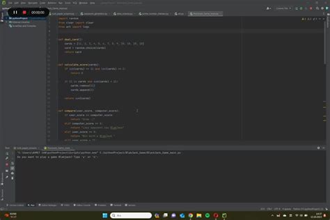 Ahmet Can Çıtak On Linkedin My Last Project Algorithm Of Blackjack Game If You Want To