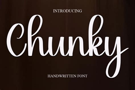 Chunky Font