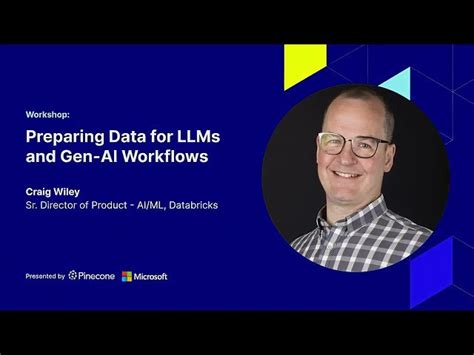 Free Video Preparing Data For Llms And Generative Ai Workflows From Pinecone Class Central