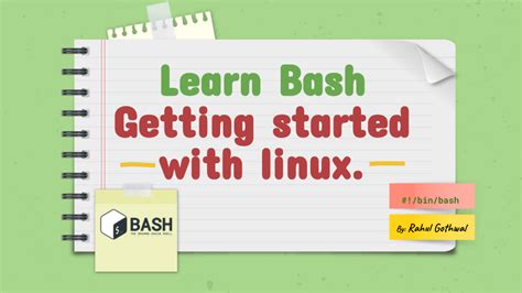 Github Rahul Gothwalbasics Of Bash July 19 Webinar To Teach Basics