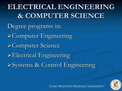 Ppt Electrical Engineering And Computer Science Powerpoint Presentation Id3202933