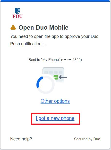 DUO Device Management Portal Guide Fairleigh Dickinson University IT