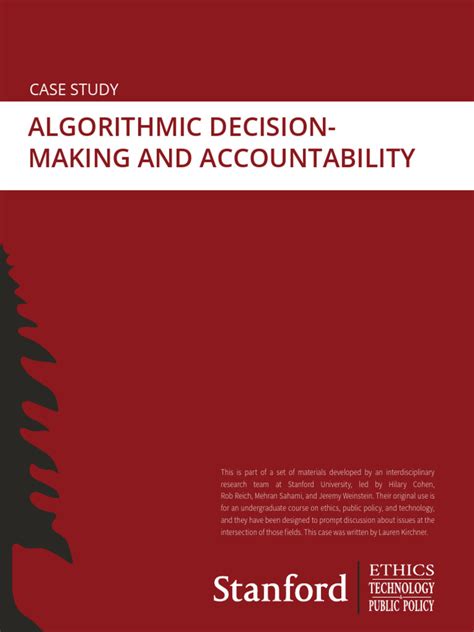 Ethics In Algorithmic Decisions Pdf Bias Machine Learning