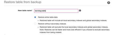 Dynamo Db Cross Region Migration