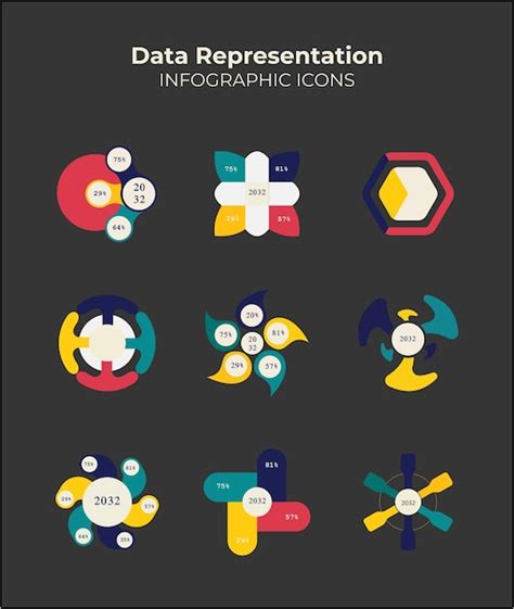 Premium Vector Infographic Data Presentation Shapes