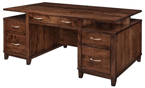 Reclaimed Wood Executive Desk