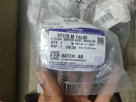 Replacing Parts On My Swift Boot Opener Switch AC Filter More Team BHP