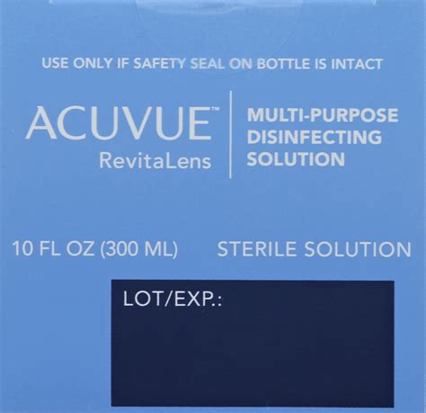 Acuvue Revitalens Multi Purpose Disinfecting Solution 10 Oz Shipt