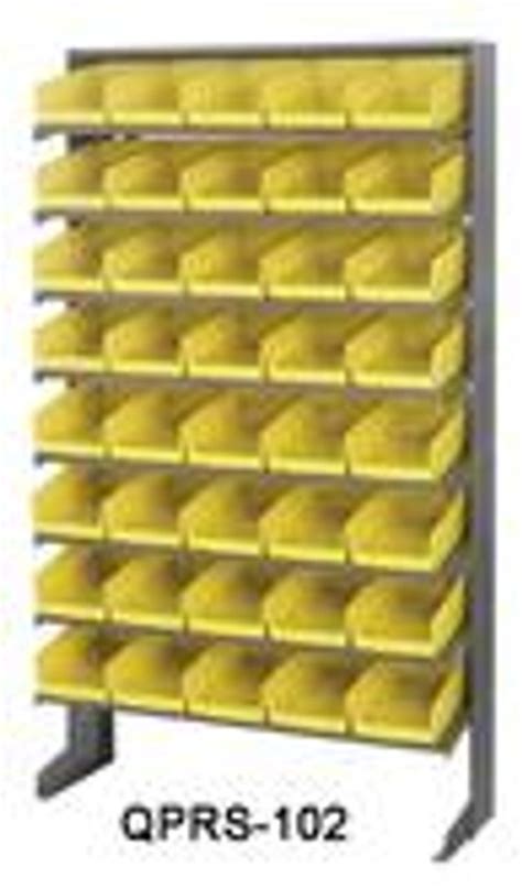 Quantum Economy 4 Shelf Bins Sloped Shelving Units