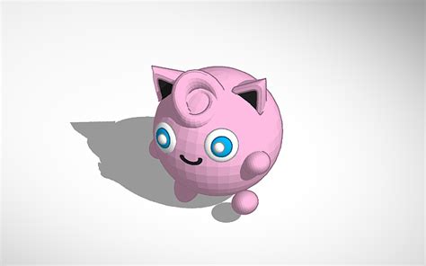 3d Design Jigglypuff Tinkercad