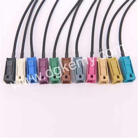 Buy Wholesale China Fakra Smb Female Jack Code Z To Sma Male Plug Connector With Rg 174 Rf