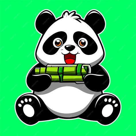 Premium Vector Lazy Panda Daydream Serenity