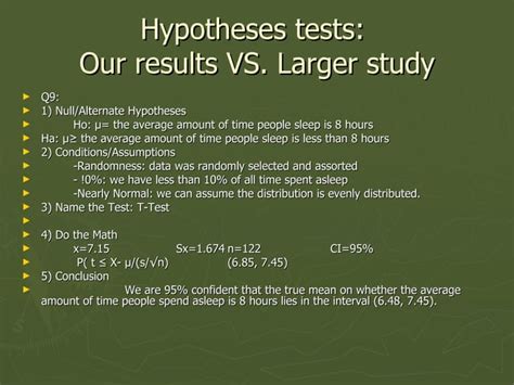 Ap Stats Survey Project PPT