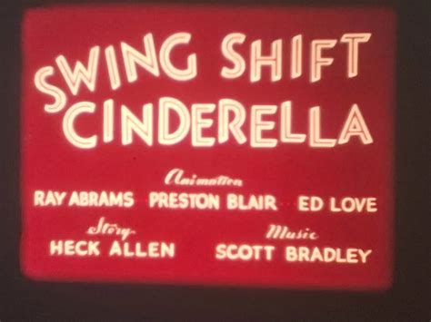 Swing Shift Cinderella 1945 16mm Colour Sound 250ft Cine Film Tex Avery