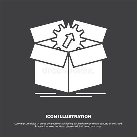 Upload Performance Productivity Progress Work Icon Glyph Vector