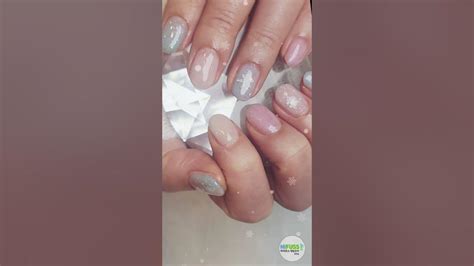 눈이 내리는 은은한 시럽네일 ️ 은평구네일 응암역네일 응암동네일 응암네일 새절역네일 시럽네일 눈꽃네일 겨울네일 Youtube