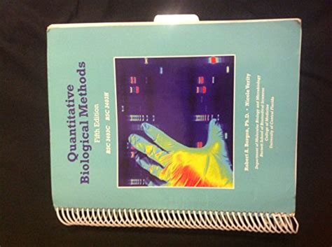 Quantitative Biological Methods Robert A Borgon Nicole Verity