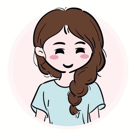 简笔画人物头像女 简笔画人物头像女生 画趣文库（我爱生活）