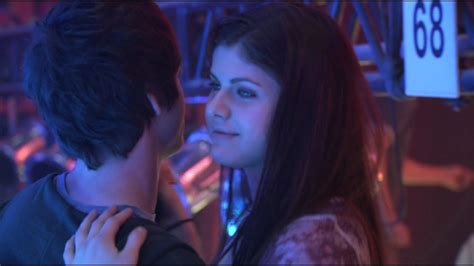 Percy Jackson And Annabeth Chase Kissing In The Movie