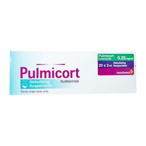 Pulmicort 0 25 Mg Ml 20 Ampoules Tdawi Uae
