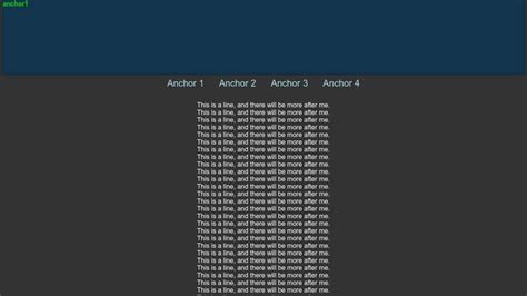 Smooth Scrolling To Anchor With Pure Javascript