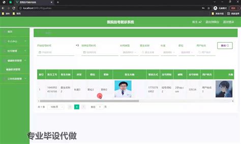 基于spring boot的医院挂号就诊系统的设计与实现 基于springboot的便民医疗预约挂号管理系统 csdn博客